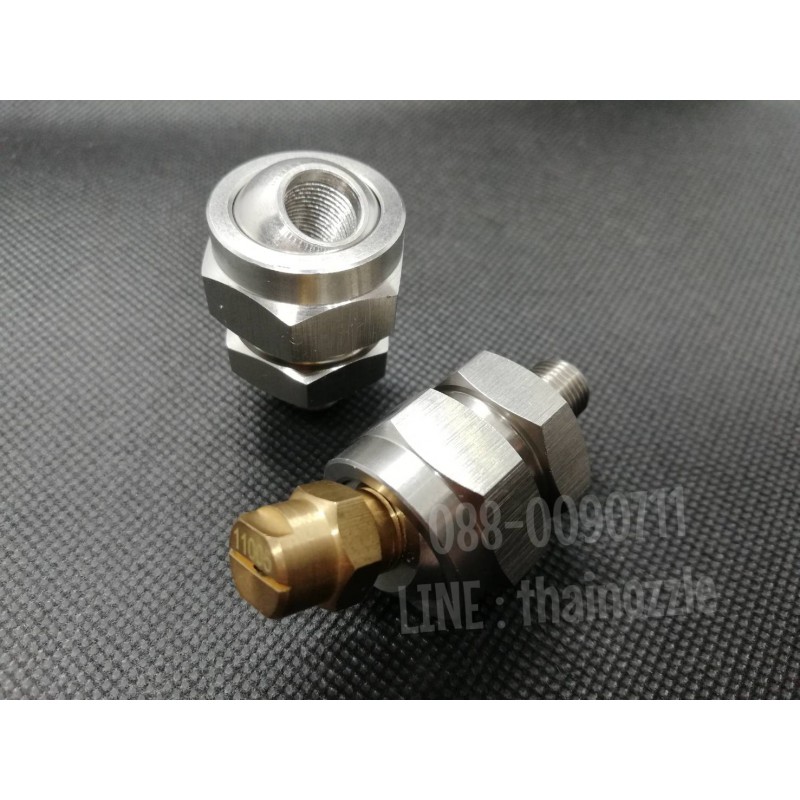 ข้อต่อปรับมุมสแตนเสส Adjustable Ball Fittings Joints S303 S304